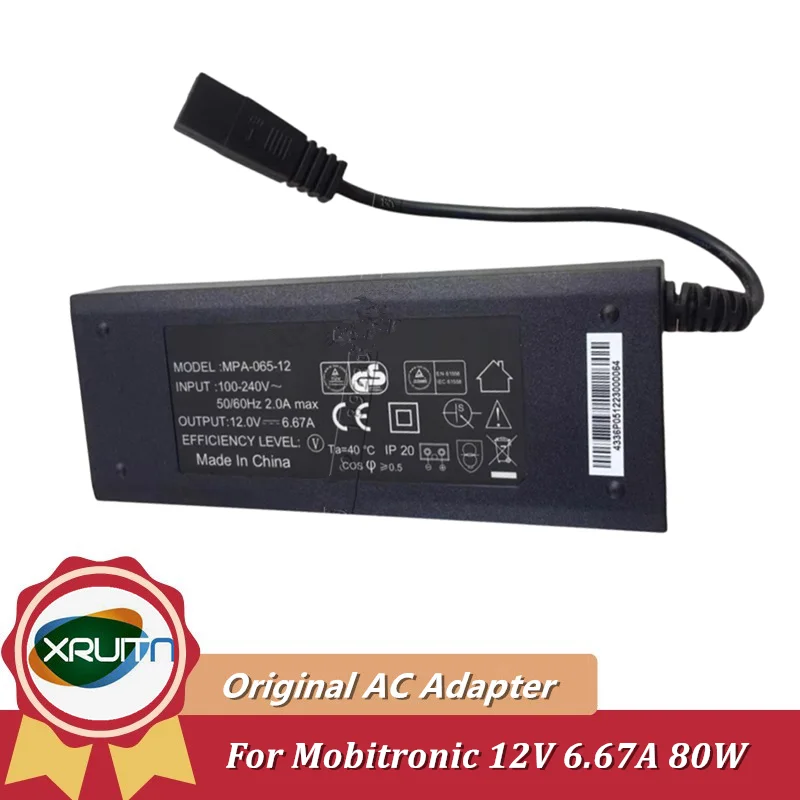 Genuine-12V-6-67A-MPA-065-12-AC-Adapter-Charger-For-Mobitronic-Car ...
