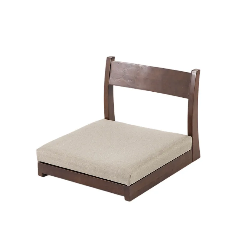 Damedai-Solid-Wood-Tatami-Seat-Zaisu-Legless-Chair-Japanese-Furniture ...