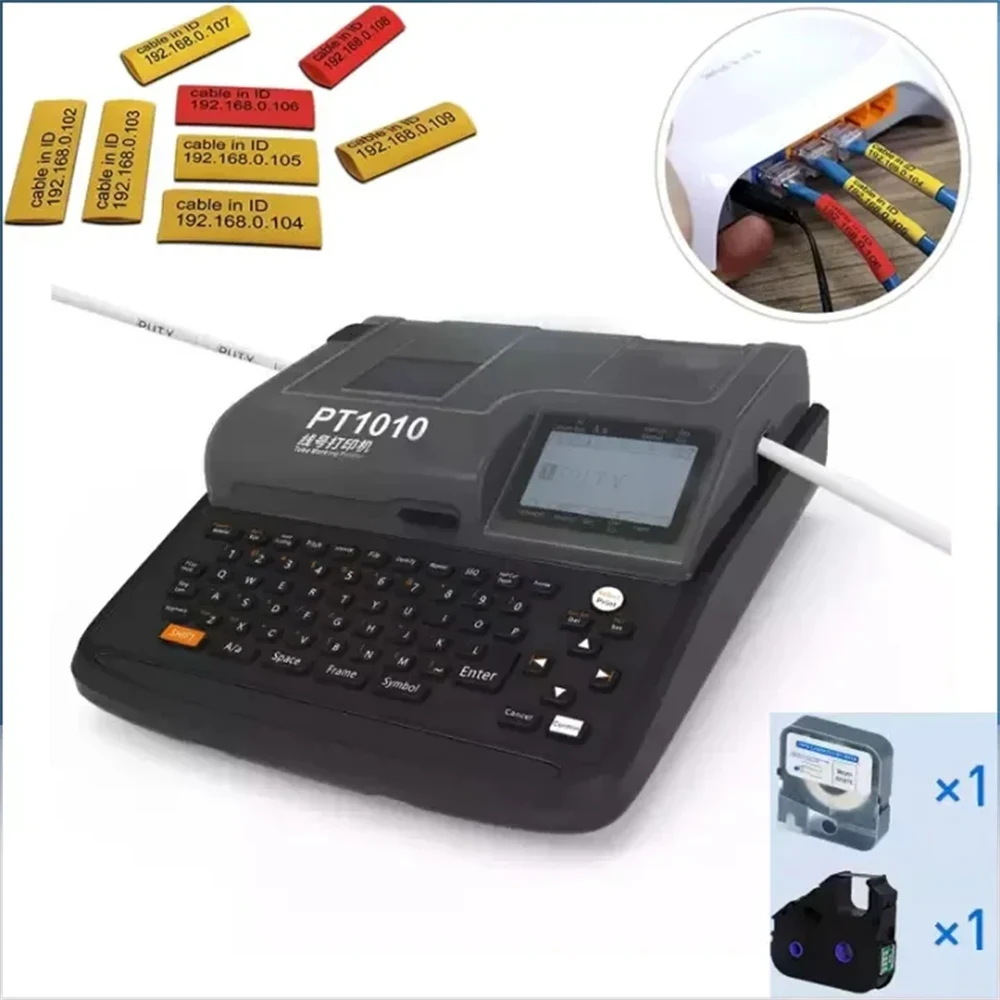 PUTY PT1010 Waterproof Cable ID Printer PVC Tube Cable Printer With ...