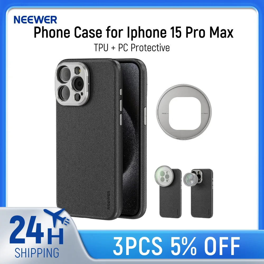 NEEWER-funda-de-tel-fono-Compatible-con-iPhone-15-Pro-Max-carcasa ...