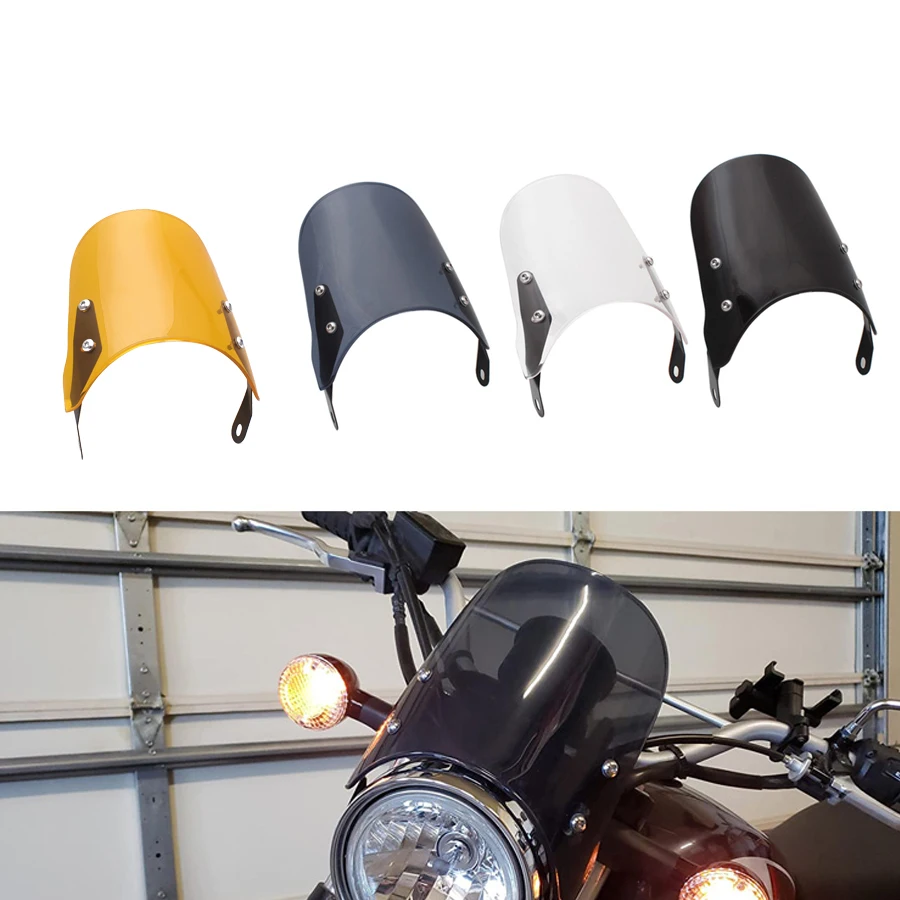 Motorcycle Windshield Windscreen Compatible For Triumph Bonneville T100 ...