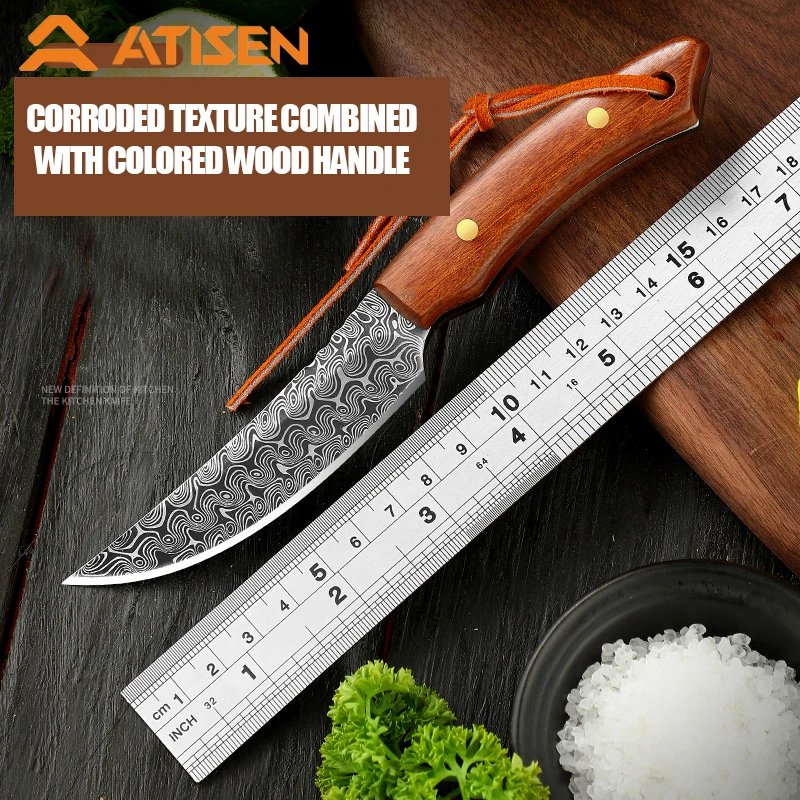 Professional-Hunting-Knife-Outdoor-Knife-Multi-Tool-Survival-Sharp ...