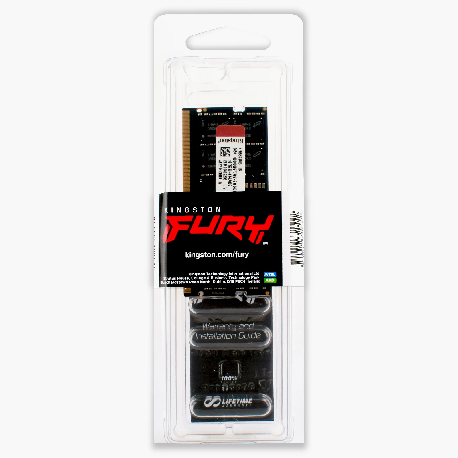 Память HyperX Fury Impact для ноутбука DDR5 SODIMM RAM 8 ГБ 16 ГБ 32 ГБ ...