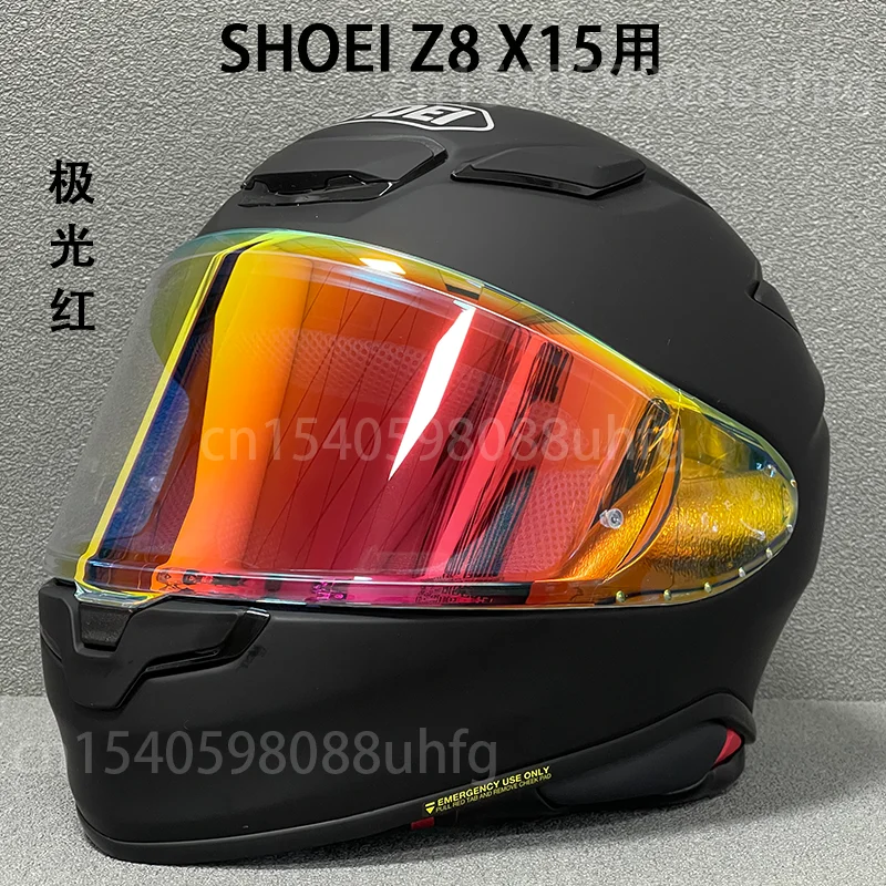Shoei CWR F2 바이저, SHOEI Z8 RF1400 NXR2 CWR F2 UV 컷 풀 페이스 캡세테 렌즈, 선실드 ...