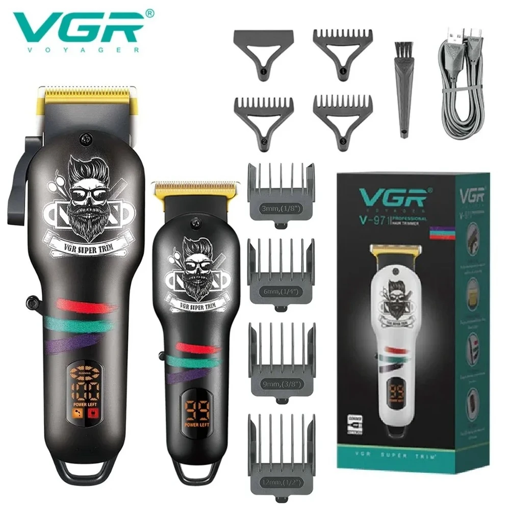 VGR-Hair-Trimmer-Cordless-Haircut-Machine-Electric-Beard-Hair-Clipper-Professional-Barber ...