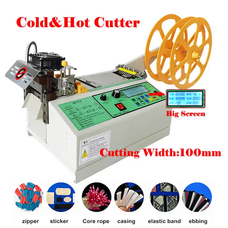 500W-Automatic-Hot-and-Cold-Computer-Cloth-Tape-Cutting-Machine-Knife ...