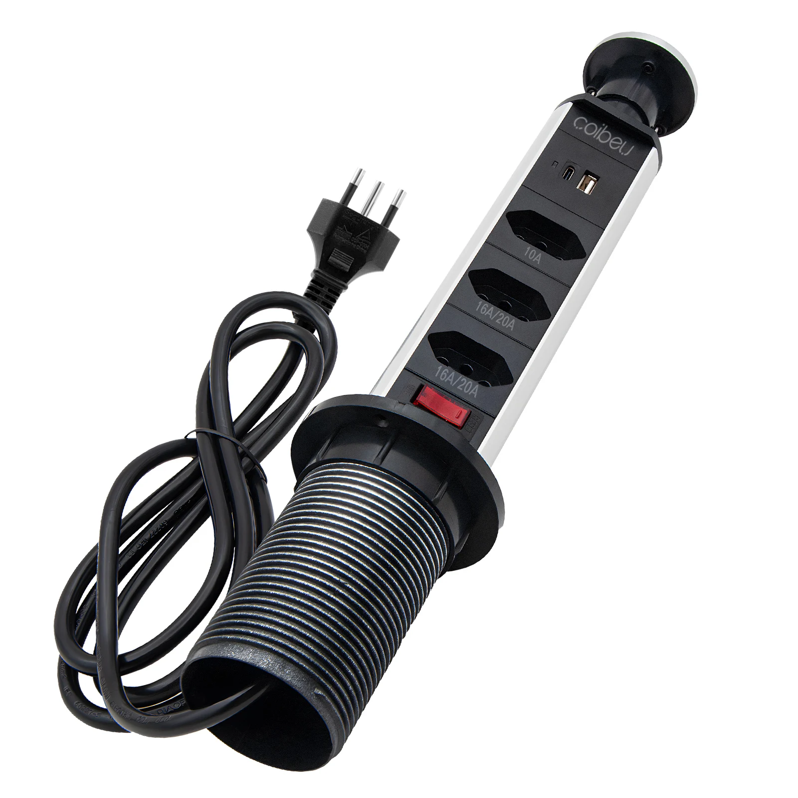 Brazil-Standard-Retractable-Plug-Tower-Power-Socket-USB-Socket ...