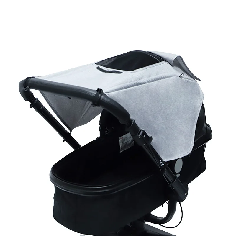 Stroller-Sun-Shade-Universal-Stroller-Shade-for-Bassinet-Blackout-Cover ...
