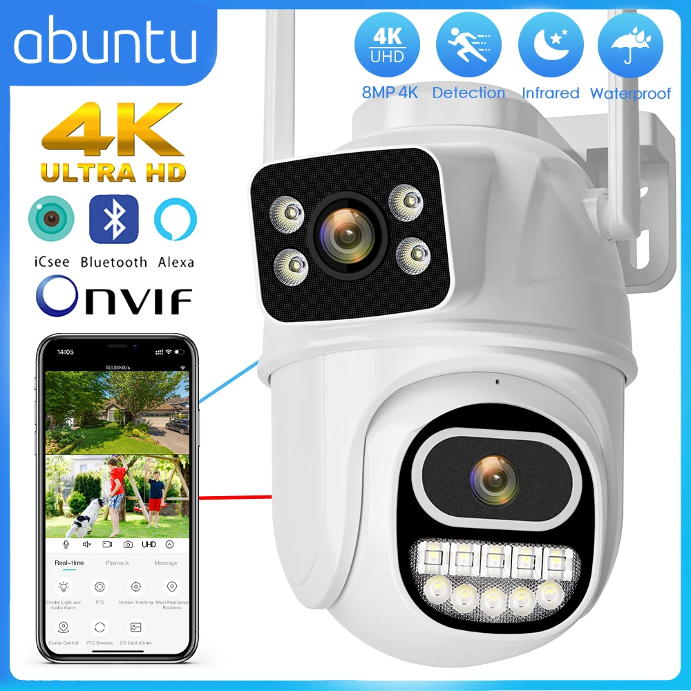 Dual Lens 4K Security Camera – DEFENSE HOME SECURITY