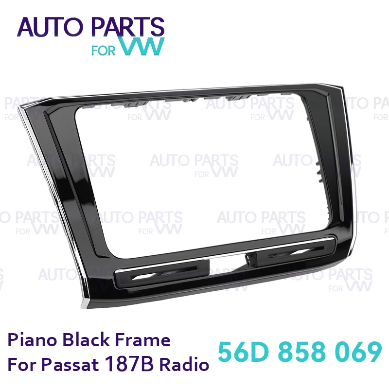 For-VW-Passat-2011-2018-187B-Radio-Original-Radio-Frame-CD-Panel-Piano ...