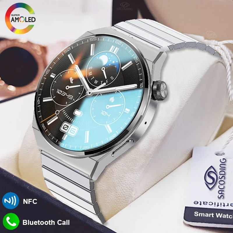 Mens Watches Smartwatch Nfc | Smart Watch Men Huawei Nfc | Mens Watch ...