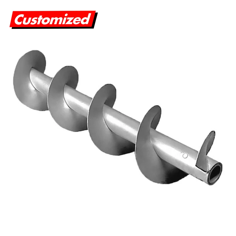 OEM-Custom-Stainless-Steel-Auger-Screw-for-Conveyor-Continuous-Flight ...
