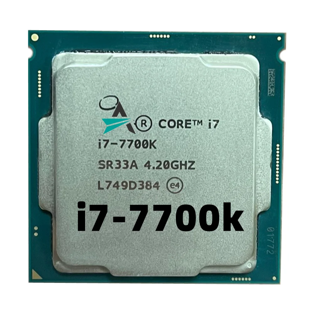 Used Core i7-7700K Quad-Core cpu 4.2GHz 8-Thread LGA 1151 91W 14nm i7 ...