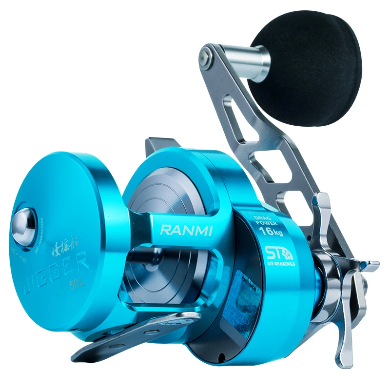 RANMI JIGGER BT 50 Slow Jigging Reel 5.1:1 | Max Drag 16KG – My Tackle Box