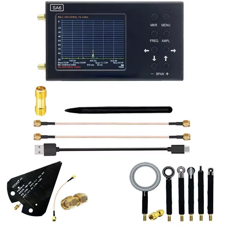 SA6-HTOOL-Handheld-Digital-Spectrum-Analyzer-RF-Simple-Near-Field-Probe ...