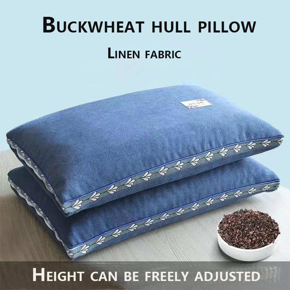 Buckwheat-Hull-Pillow-Grain-Pillow-To-Help-Sleep-Protect-The-Neck ...