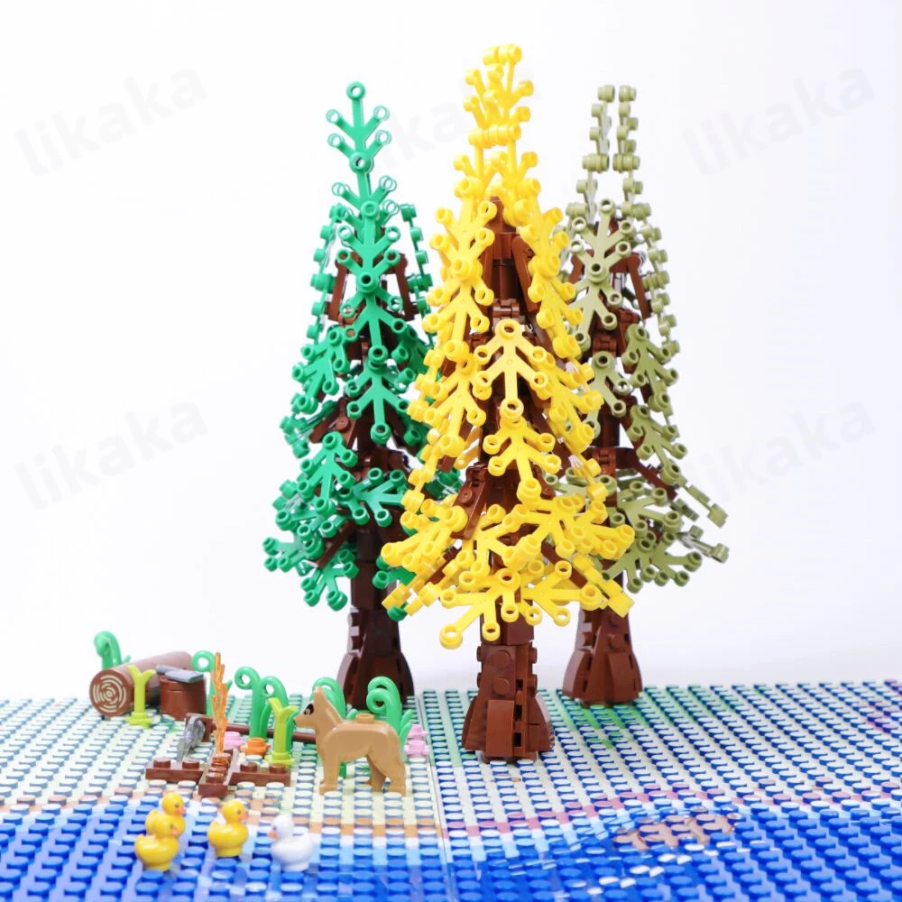 City Trees Building Blocks MOC Redwood Blocks Toys DIY Toys for ...