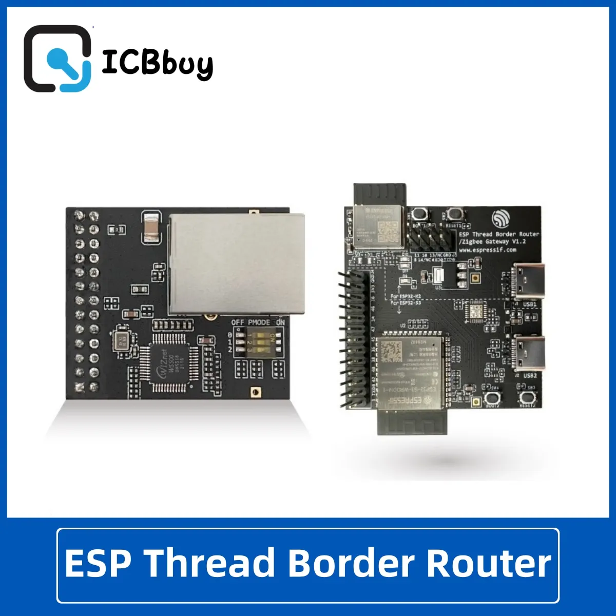 ESP-Thread-Border-Router-Development-Board-Zigbee-Gateway-Ethernet ...