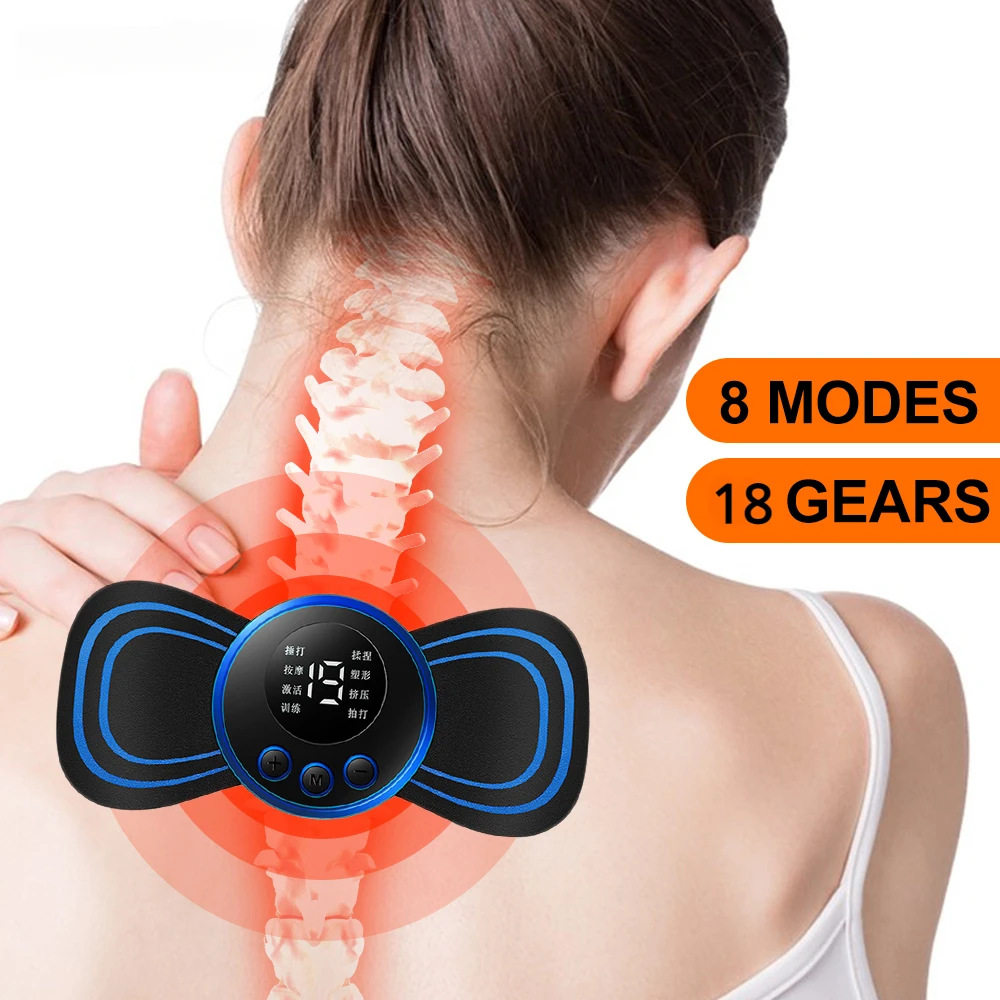 Mini EMS Neck Massager – Happier Health Shop