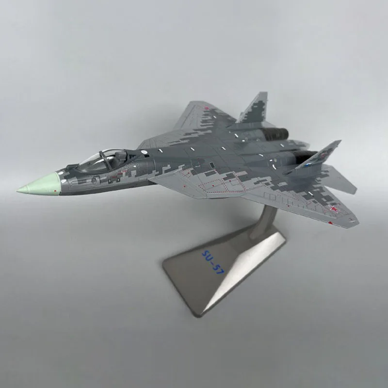 1/72 Scale Russian Space Army Su57 T-50 SU-57 Aircraft Model Adult Fans ...