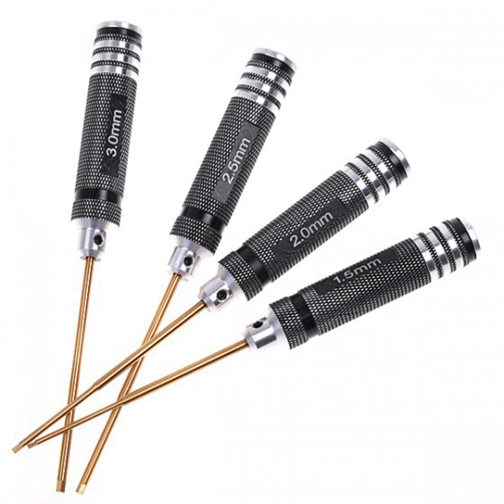 4PCS-Hex-Screw-Driver-Tools-Screwdriver-Kit-for-RC-Helicopter-FPV ...