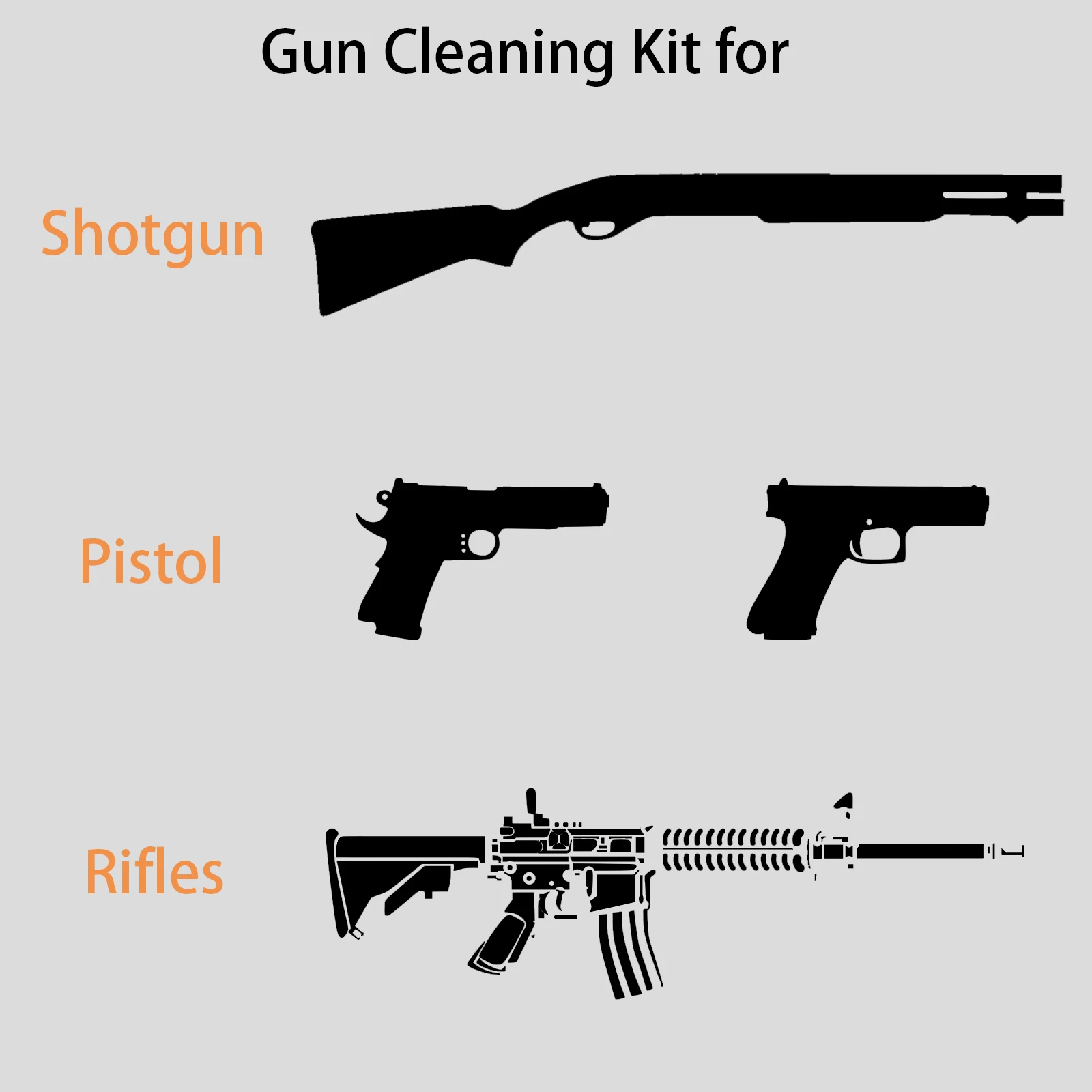 Best 22 Universal Gun Cleaning Kit – Pro Grade Gun Cleaner And Rifle ...
