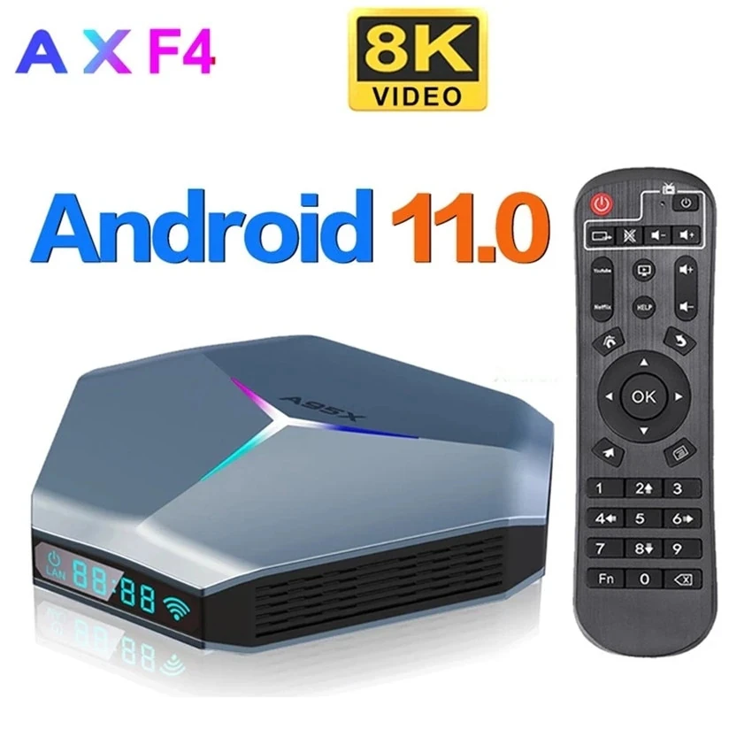Melhor caixa de TV inteligente Android IPTV Box 1G 8GB 2G 16GB H.265 ...
