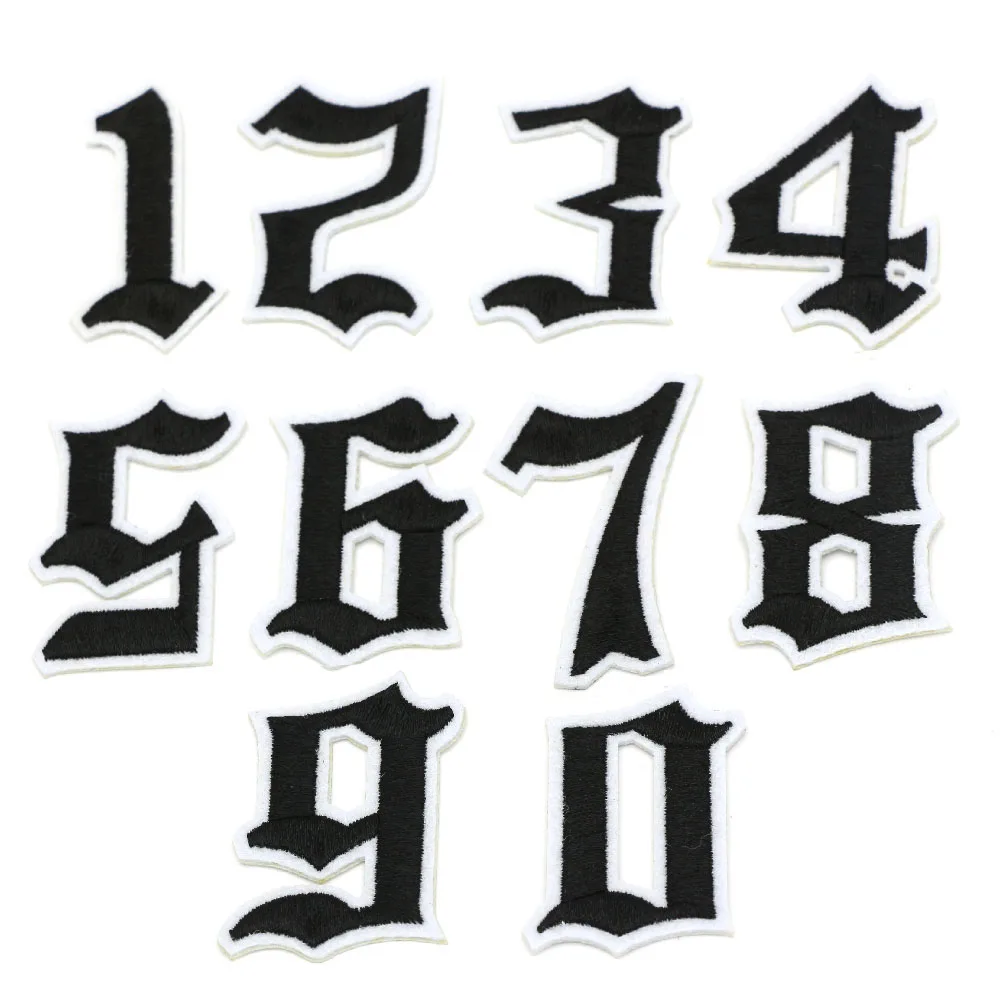 Gothic Number Font