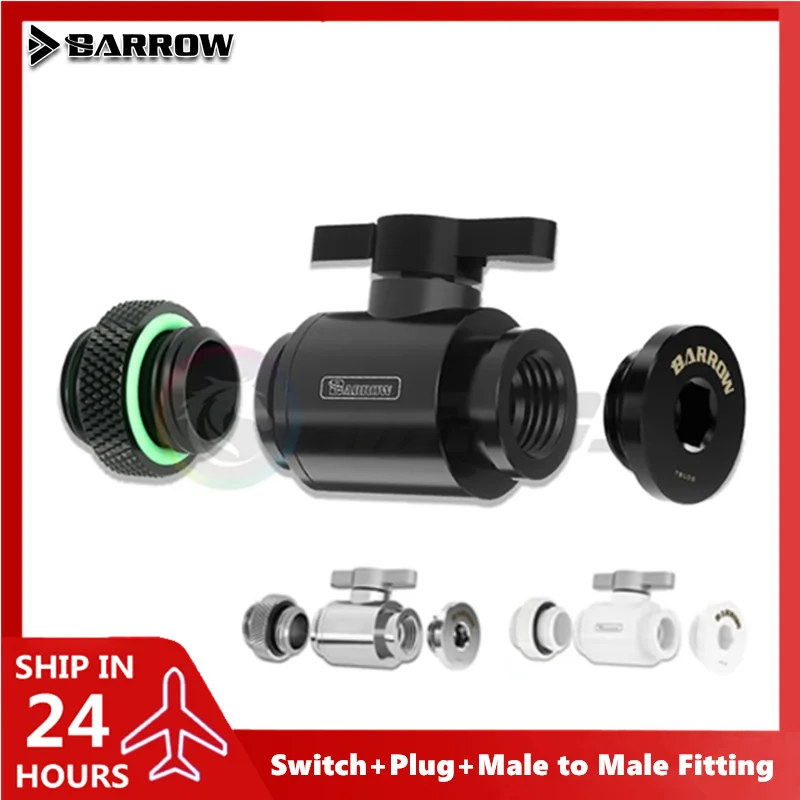Barrow-gua-Stop-Kit-Switch-Plug-encaixe-masculino-duplo-kit-de-colagem ...
