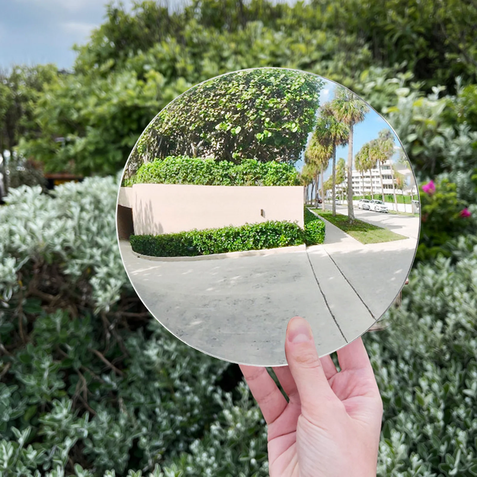 Wide-angle Lens Anti-theft Mirror Office Convex for Garage Plastic ...