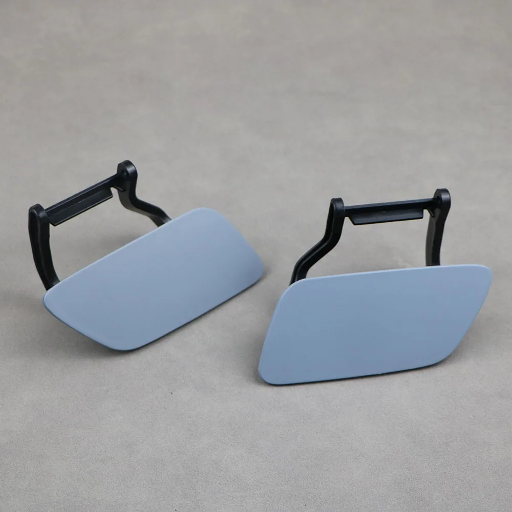 Pair-Front-Headlight-Washer-Cover-Cap-Primers-For-Audi-A5-S5-2012-2016 ...