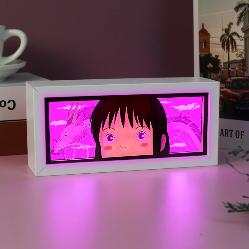 Anime-Light-Box-Led-Strip-Lights-Baby-Night-Light-Shadow-Box-Frame-3D ...