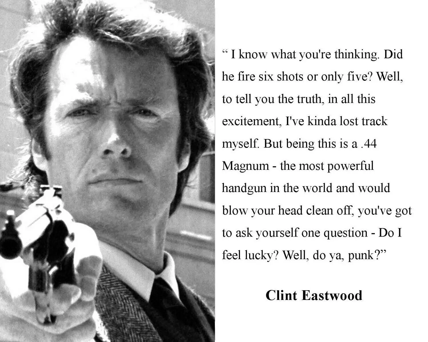 Clint Eastwood Quotes
