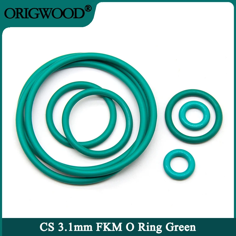 10-50pcs-FKM-O-Ring-Sealing-Gasket-CS-3-1mm-OD-10-70mm-Oil-Resistant ...