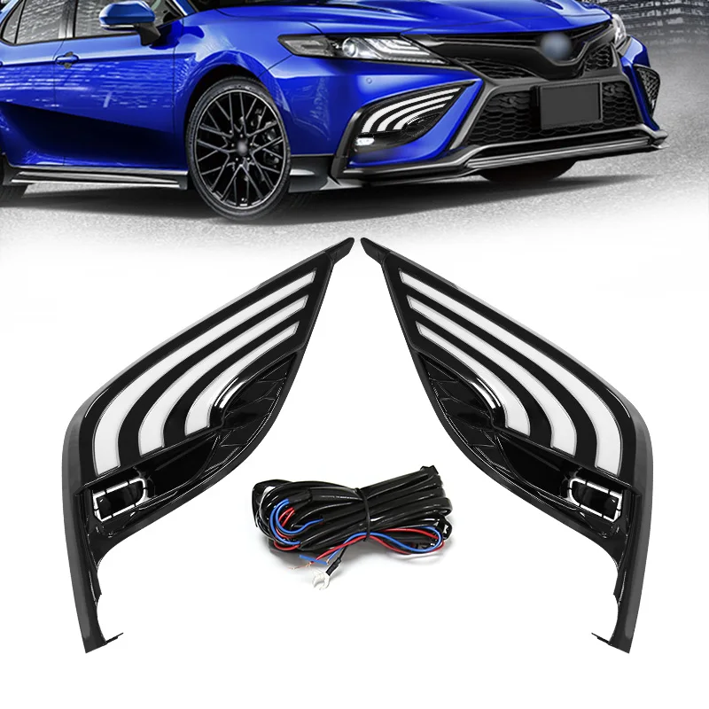 For-Toyota-Camry-SE-2021-2022-DRL-Daytime-Running-Lamp-Fog-Light-Dual ...