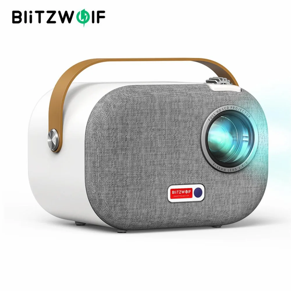 BlitzWolf-4k-1080p-full-hd-mini-projector-Android-9-0-2-4G-5G-wifi ...