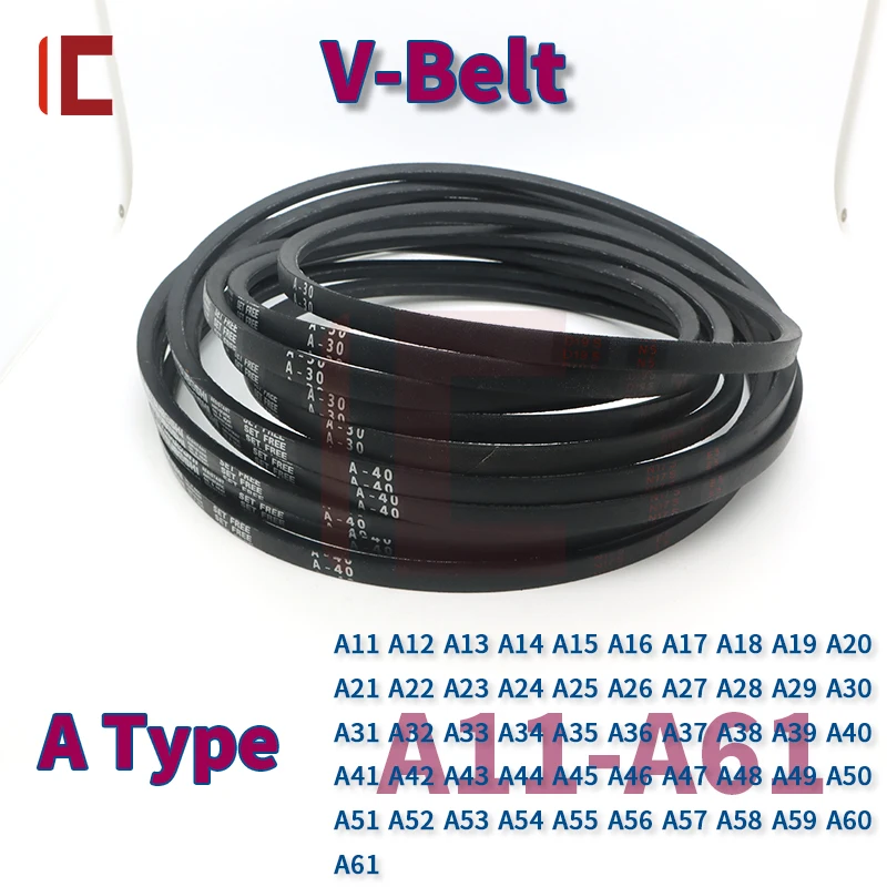 A Type Belt A11 to A61 V-Belt Agricultural Machinery Belt Industrial ...