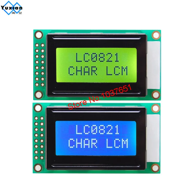 8x2-Lcd-Display-Module-Screen-LC0821-SPL780D1-instead-HD44780-WH0802 ...