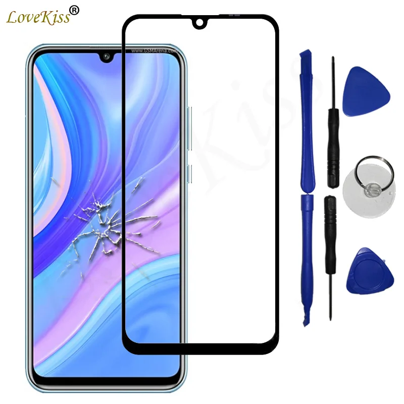 화웨이 P20 Pro P30 P40 Lite 용 전면 패널 Y7P Y8P P 스마트 S Y9S Y9A Y6P P40Pro 터치 ...