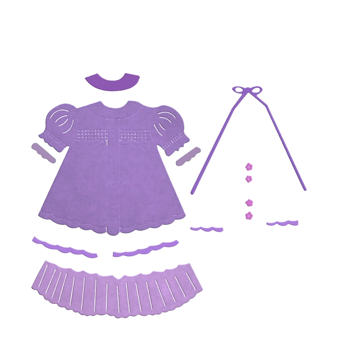 Purple Dress Clipart