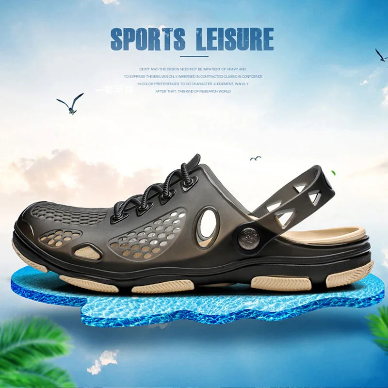 Summer-Hollow-Cave-Shoes-Men-s-Slippers-Transparent-PVC-Sandals-Non ...