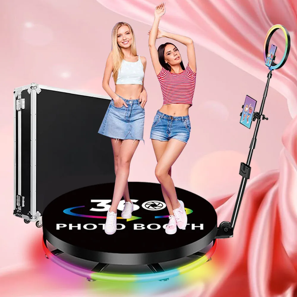 2024-Hot-Sale-Portable-Selfie-360-photo-booth-machine-100cm-80cm-photo ...