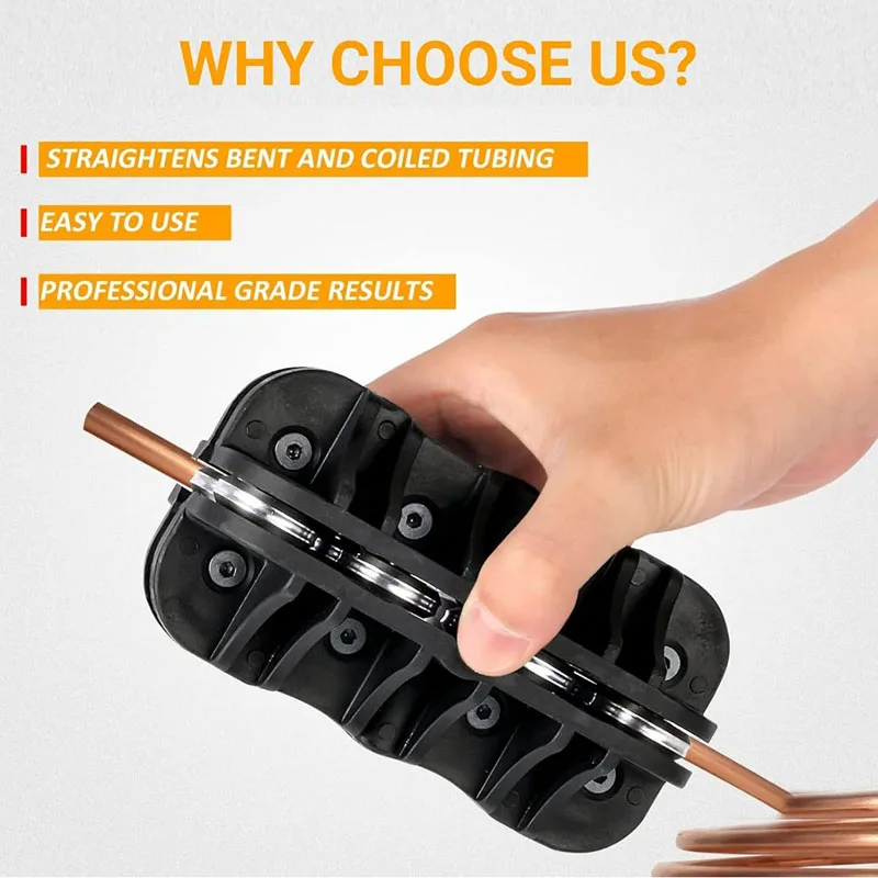 Handheld Tubing Straightener Tube Straightening Tool Copper Tube repair ...