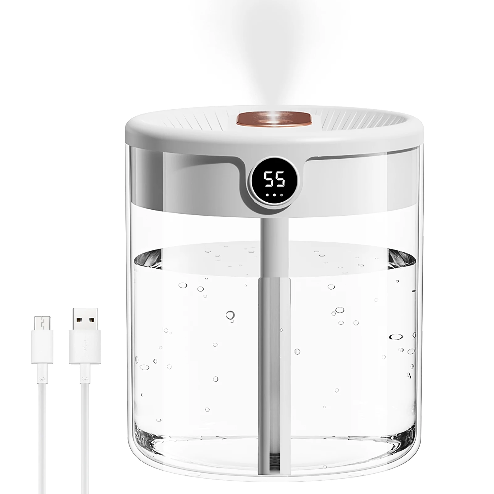 Air Humidifier For Bedroom Cough - Cool Mist Humidifiers For Home Mini ...