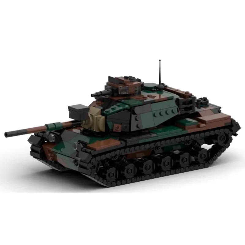 Moc-165695-Compatible-Lego-M60-Tank-Building-Blocks-Mini-Particle ...