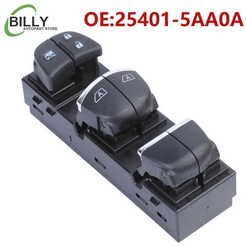 YAOPEI-25401-5AA0A-254015AA0A-Electric-Power-Window-Master-Switch-for ...