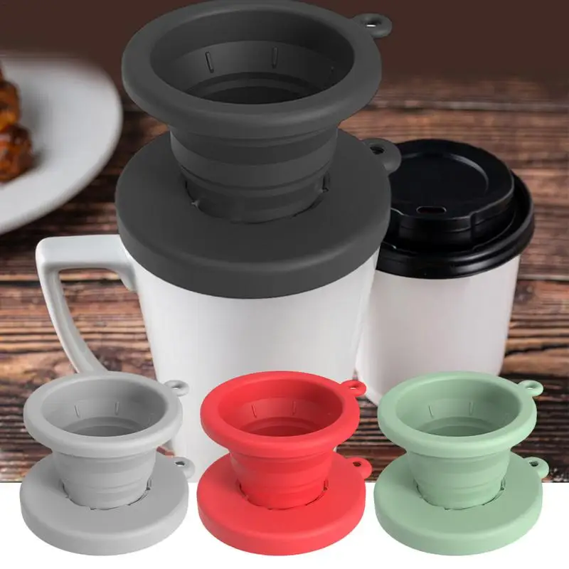 Silicone-Coffee-Grounds-Filter-Reusable-Pour-Over-Coffee-Maker-For ...