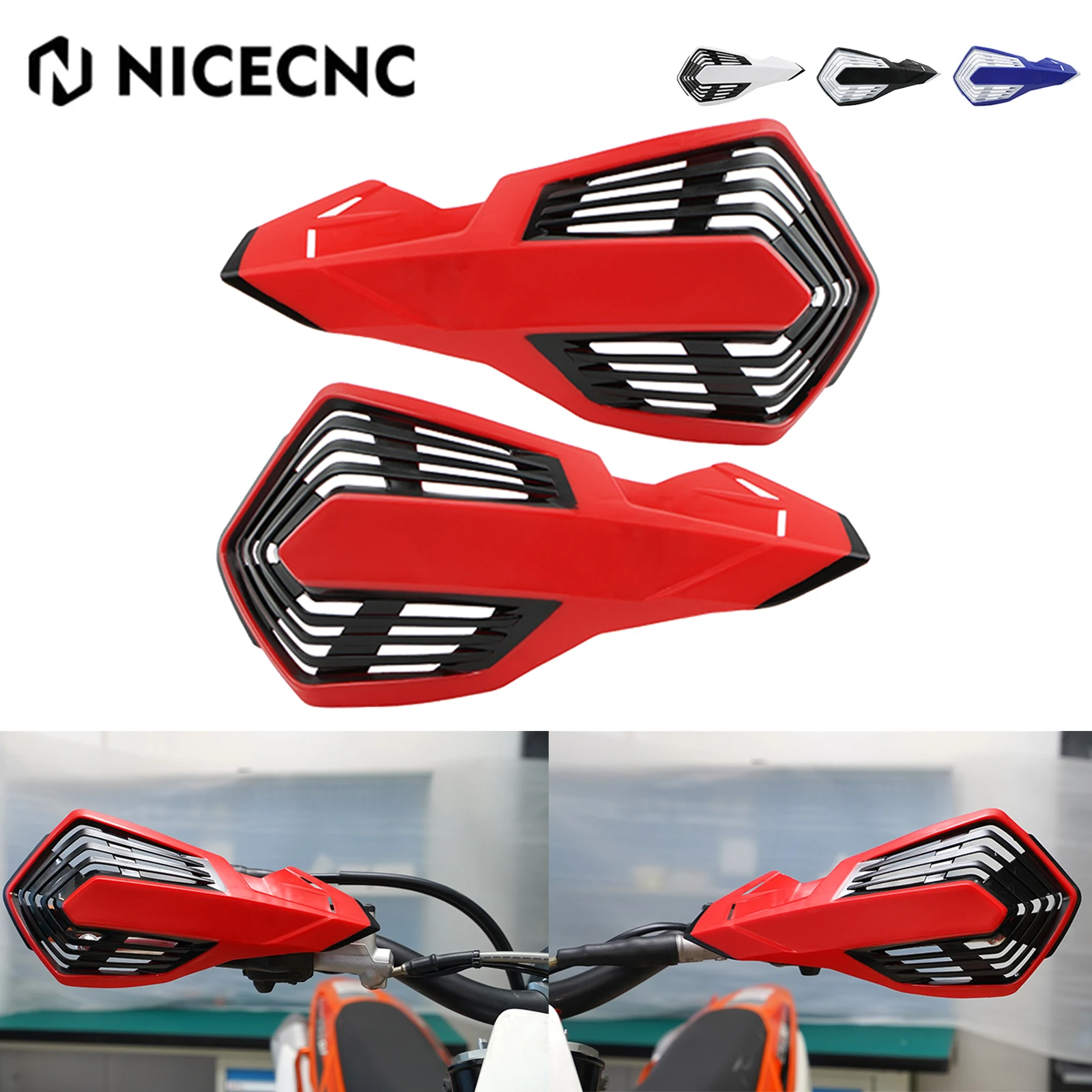 Handlebar-Handguards-Protector-For-Honda-CR80R-85R-125R-250R-500R ...