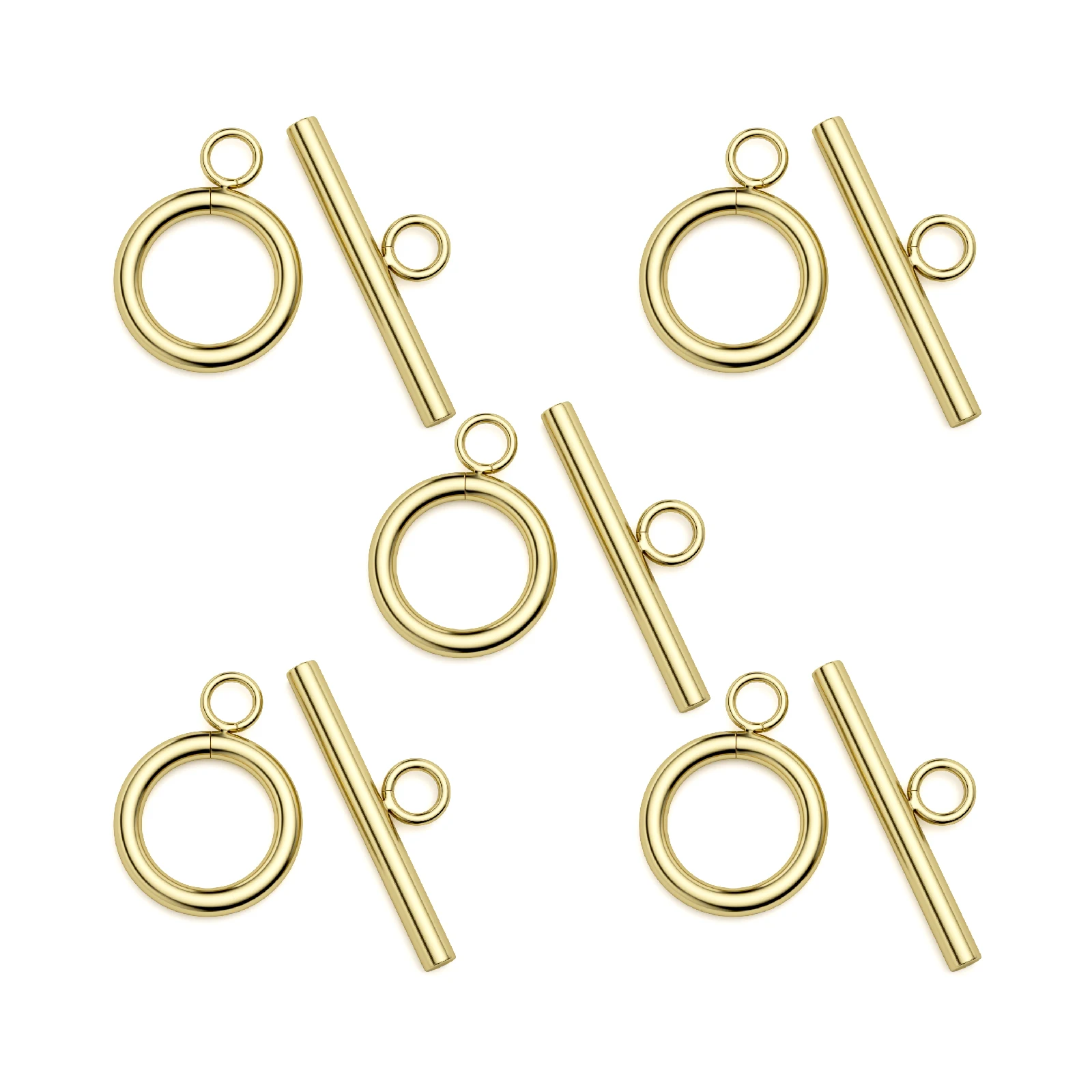 5pcs-Lot-Classic-OT-Clasps-For-Necklace-Bracelet-Making-Stainless-Steel ...