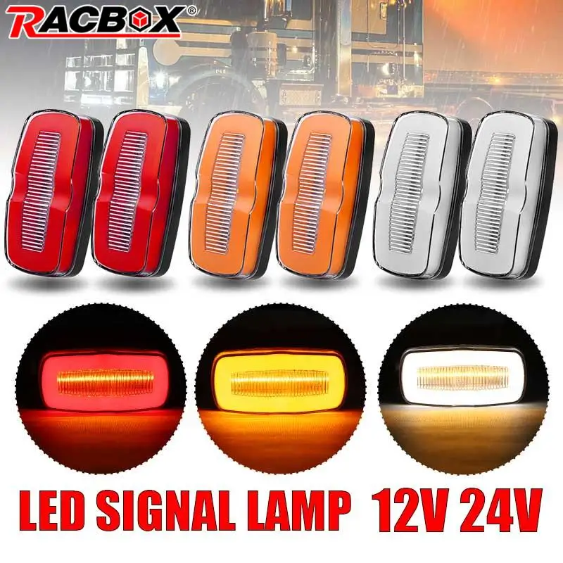 LED-Turn-Signals-Light-Flowing-Yellow-Red-White-For-Buses-Trucks ...